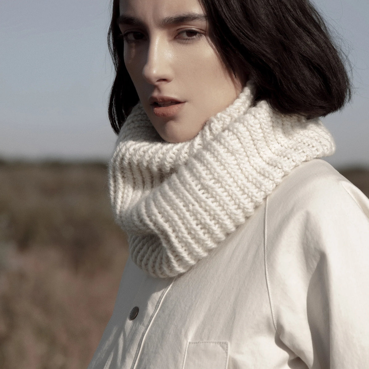 DIGITAL KNITTING PATTERN : BROADFORD COWL– Project Weekend